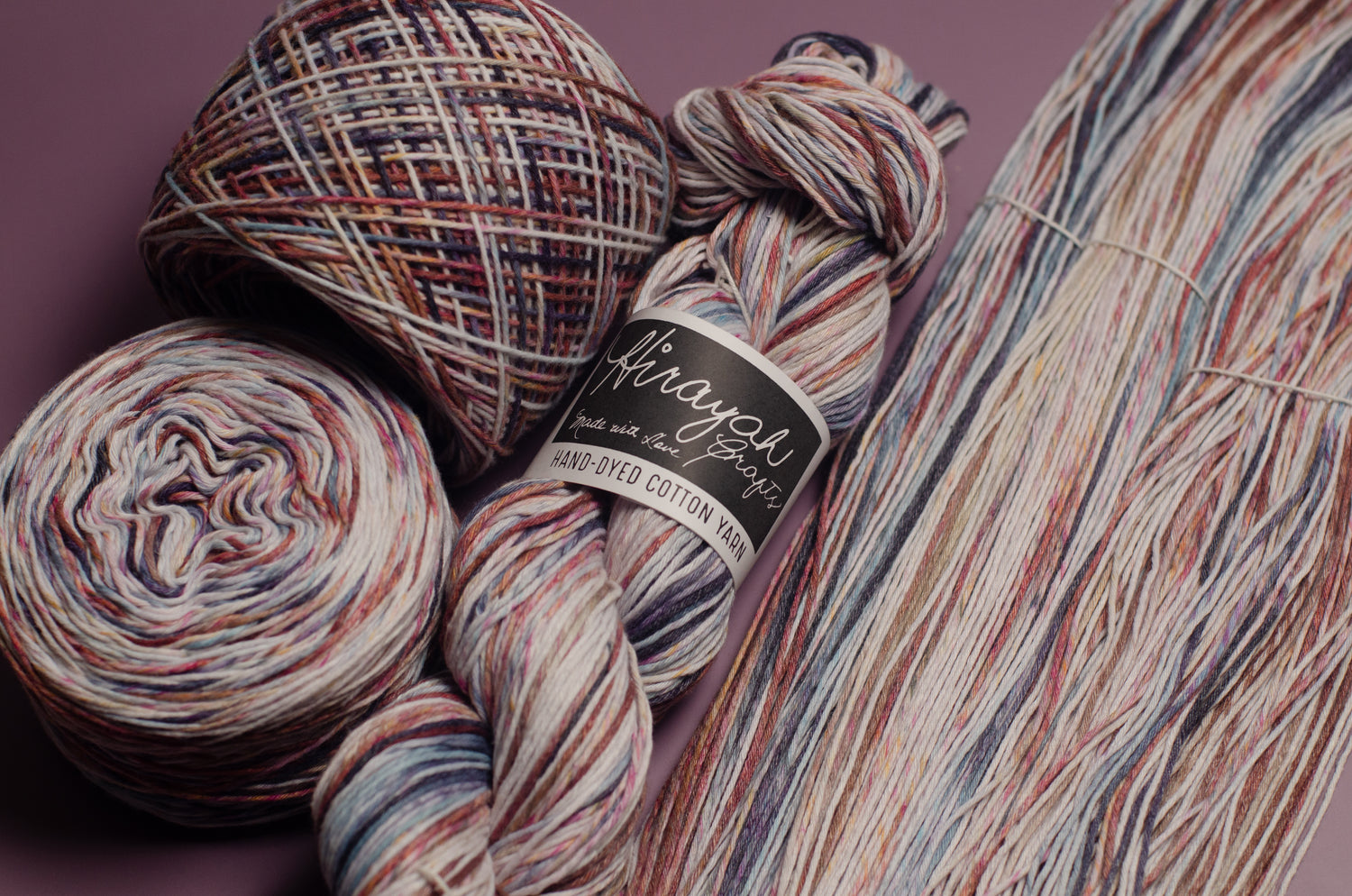 Light worsted yarn with six pieces available – Hirayah Crafts