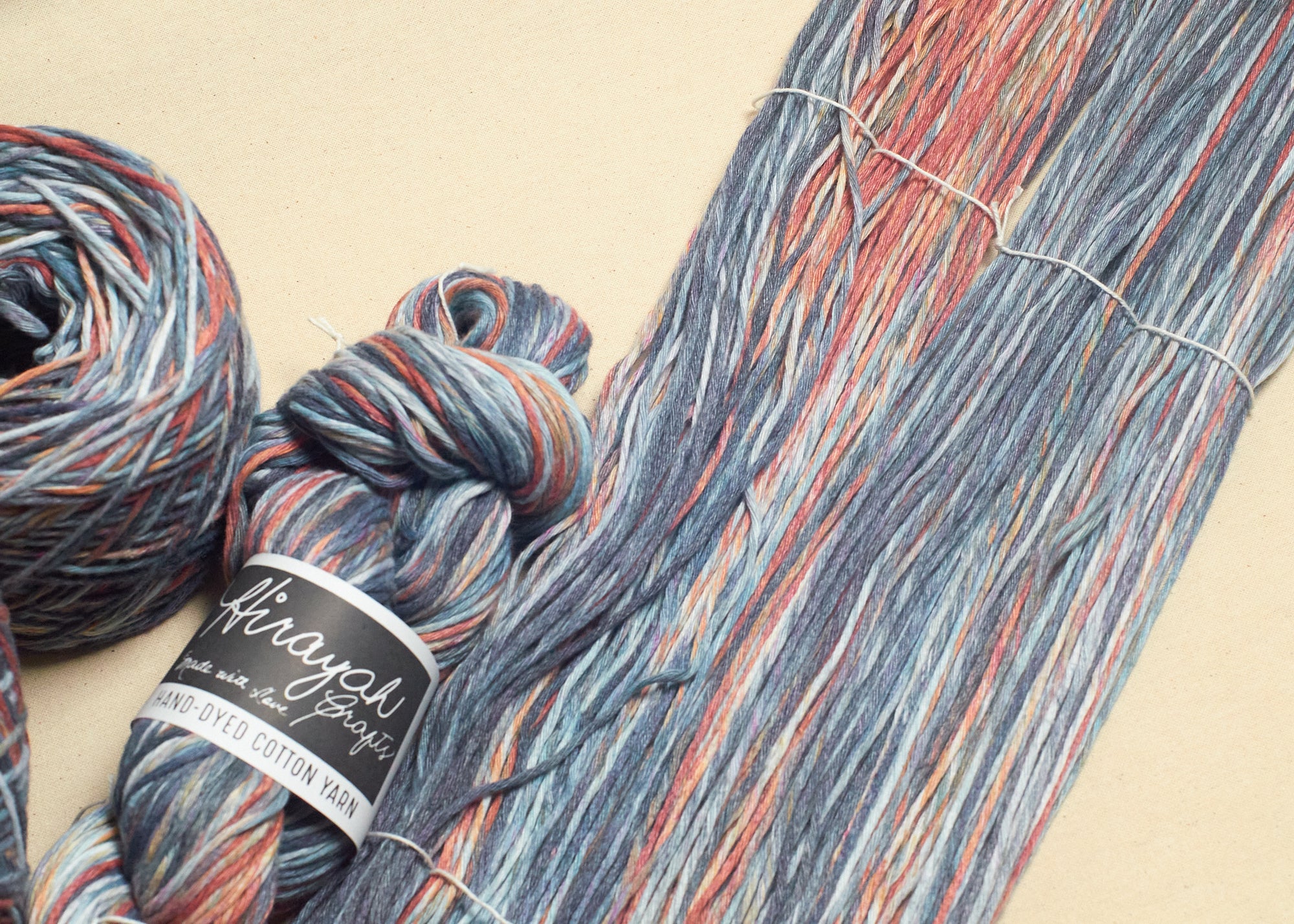Hirayah Crafts - Hand-dyed Cotton Yarns