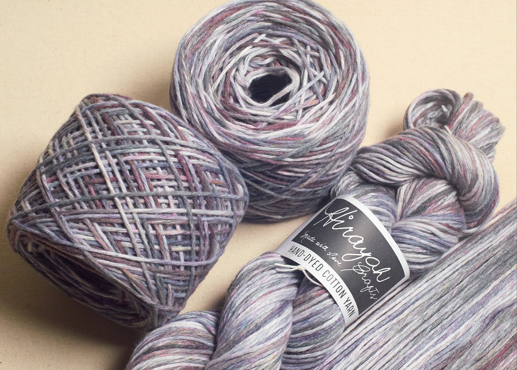 Hirayah Crafts - Hand-dyed Cotton Yarns